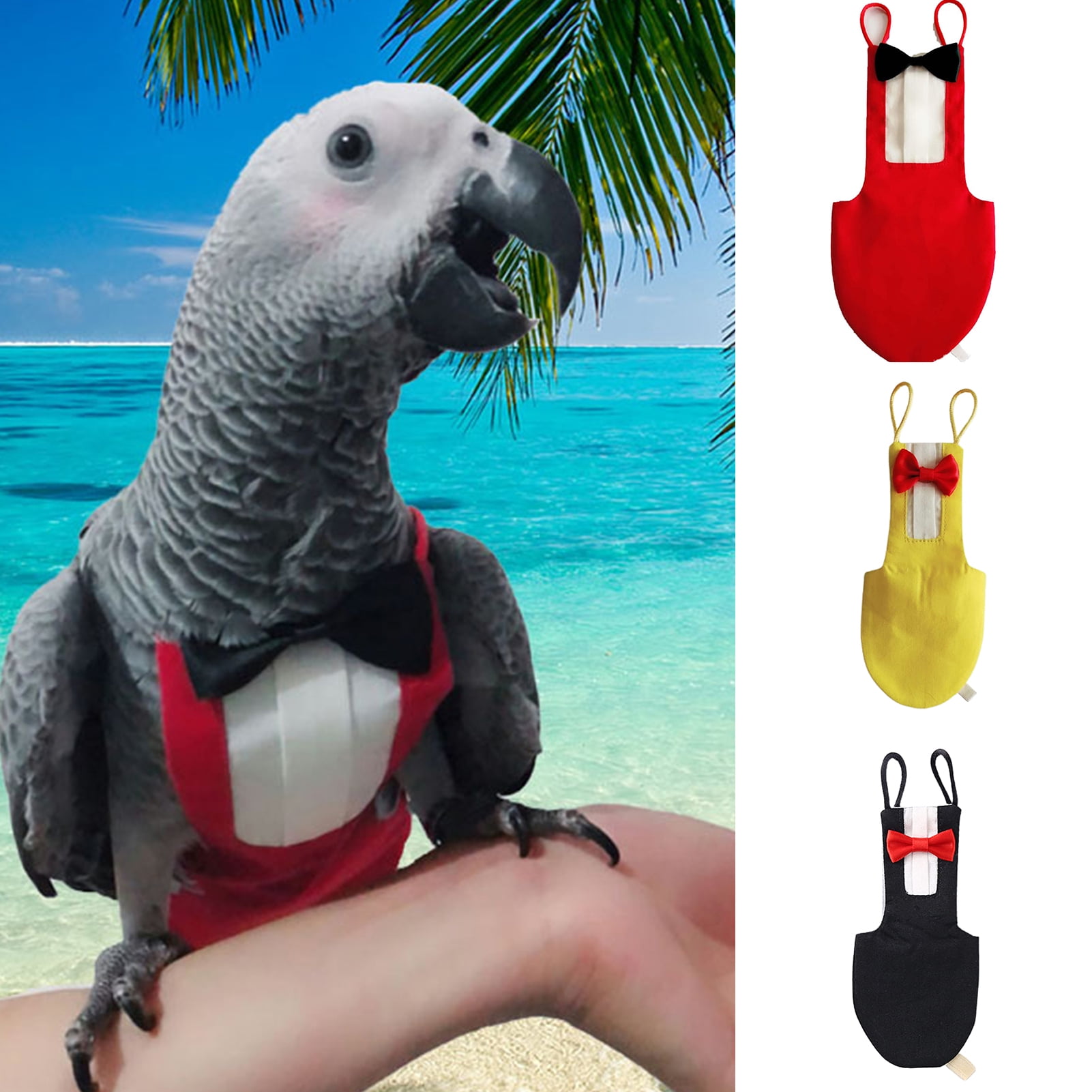 Wirlsweal Parrot Flight Suit Western Style Cosplay Skin Friendly Soft ...