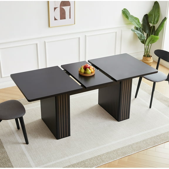 44" Round Dining Table for Family Meals | Seats 4 - 6 in Style ...