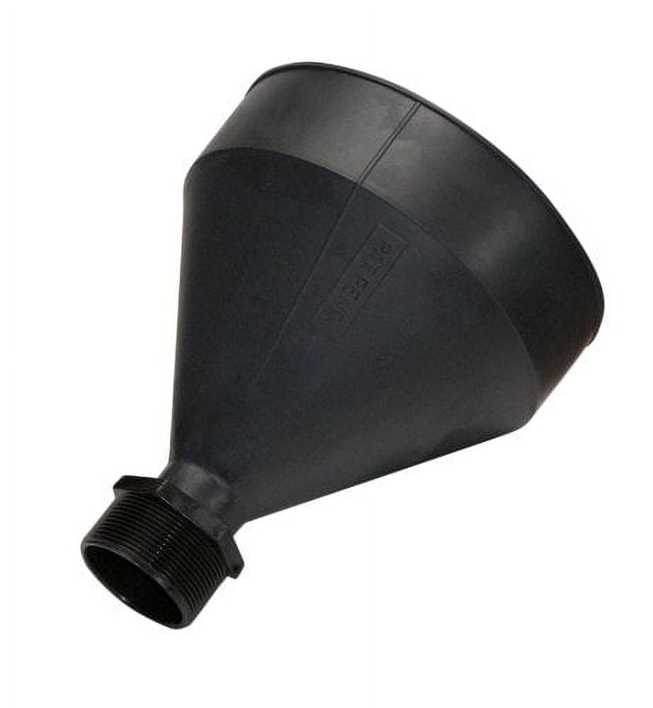 Wirthco Polyethylene Application Fluid Control Funnel, Black - Walmart.com