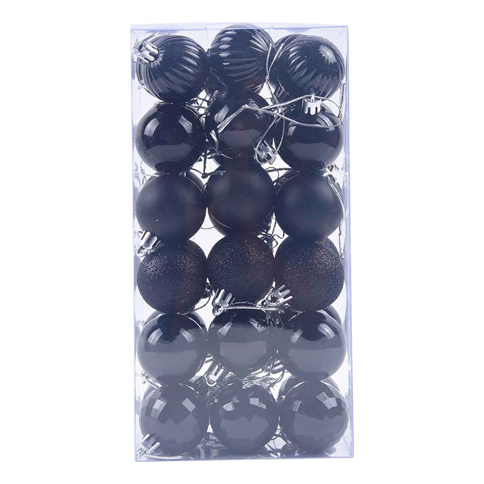 Wirziis 36-Pack Bulk Plastic Outdoor Christmas Ball Ornaments ...