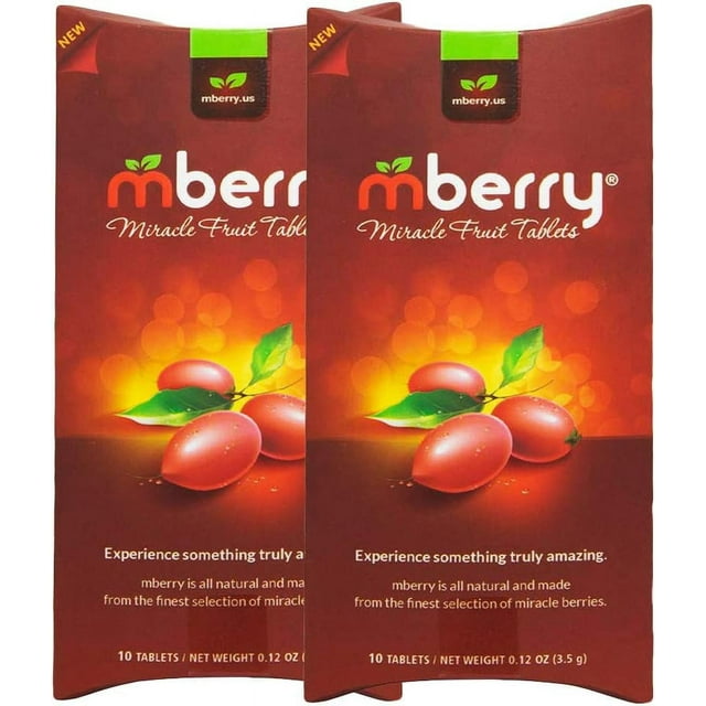 Miracle Fruit Tablets, 10-Count (Pack Of 2) - Walmart.com