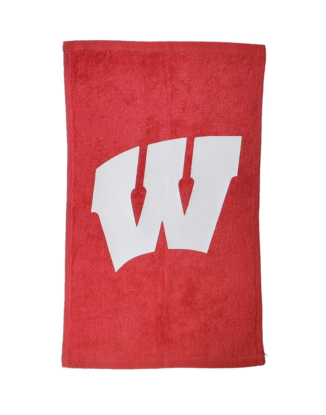 Wisconsin 100% Cotton 11"x18" Red Rally Towel White HTV Vinyl Hand ...