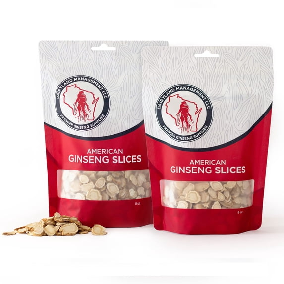 Premium American Ginseng Root Slices - Pure, Potent, Non-GMO, Gluten ...