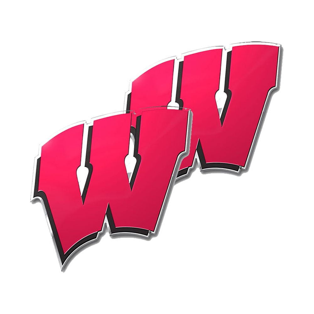 Wisconsin Badgers 2 Color Emblems - Walmart.com