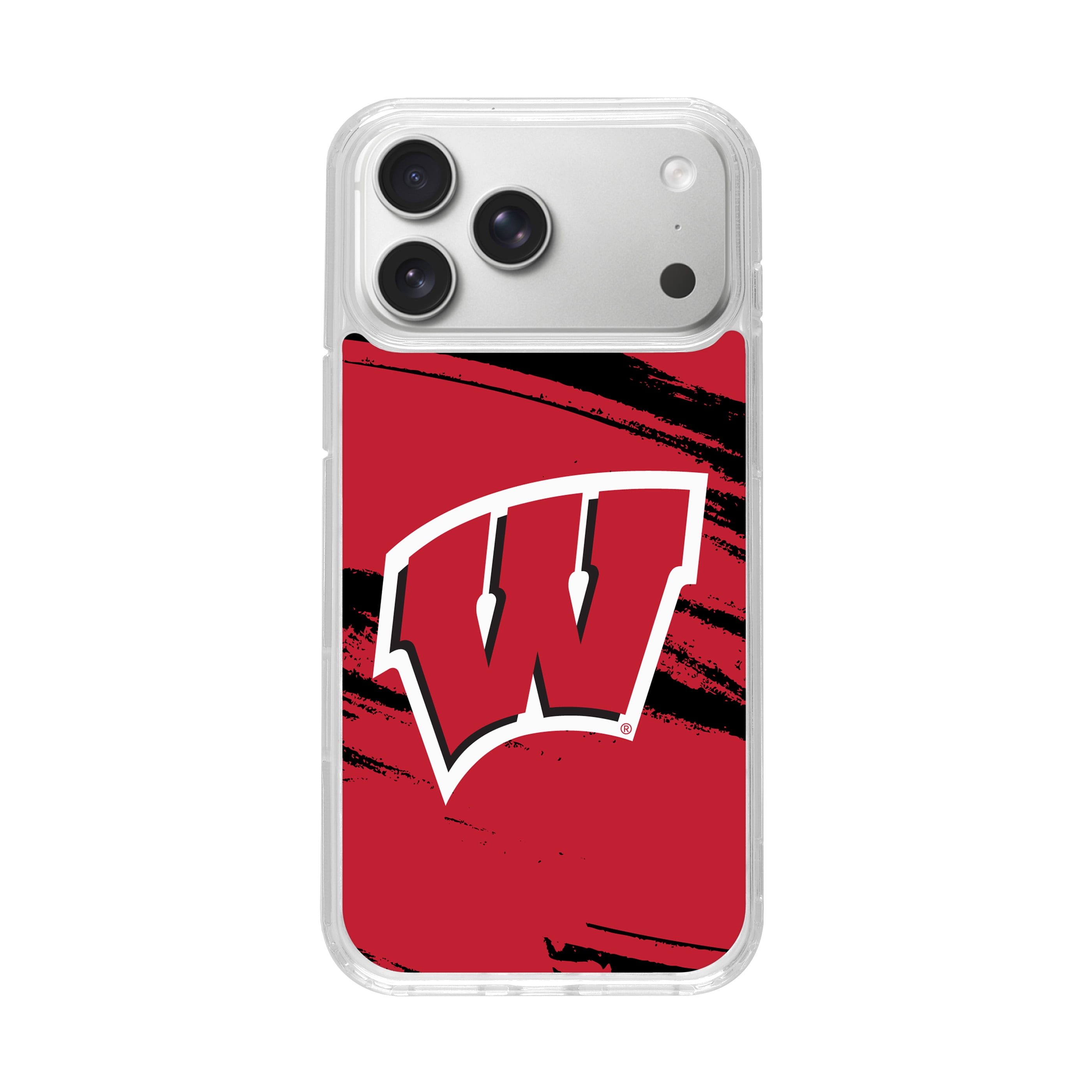 Wisconsin Badgers HD Mag-Safe Phone Case for Apple iPhone 17 Pro (Paint ...