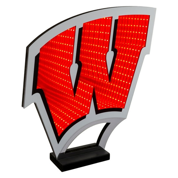 Wisconsin Badgers LED Infinity Logo Light - Walmart.com