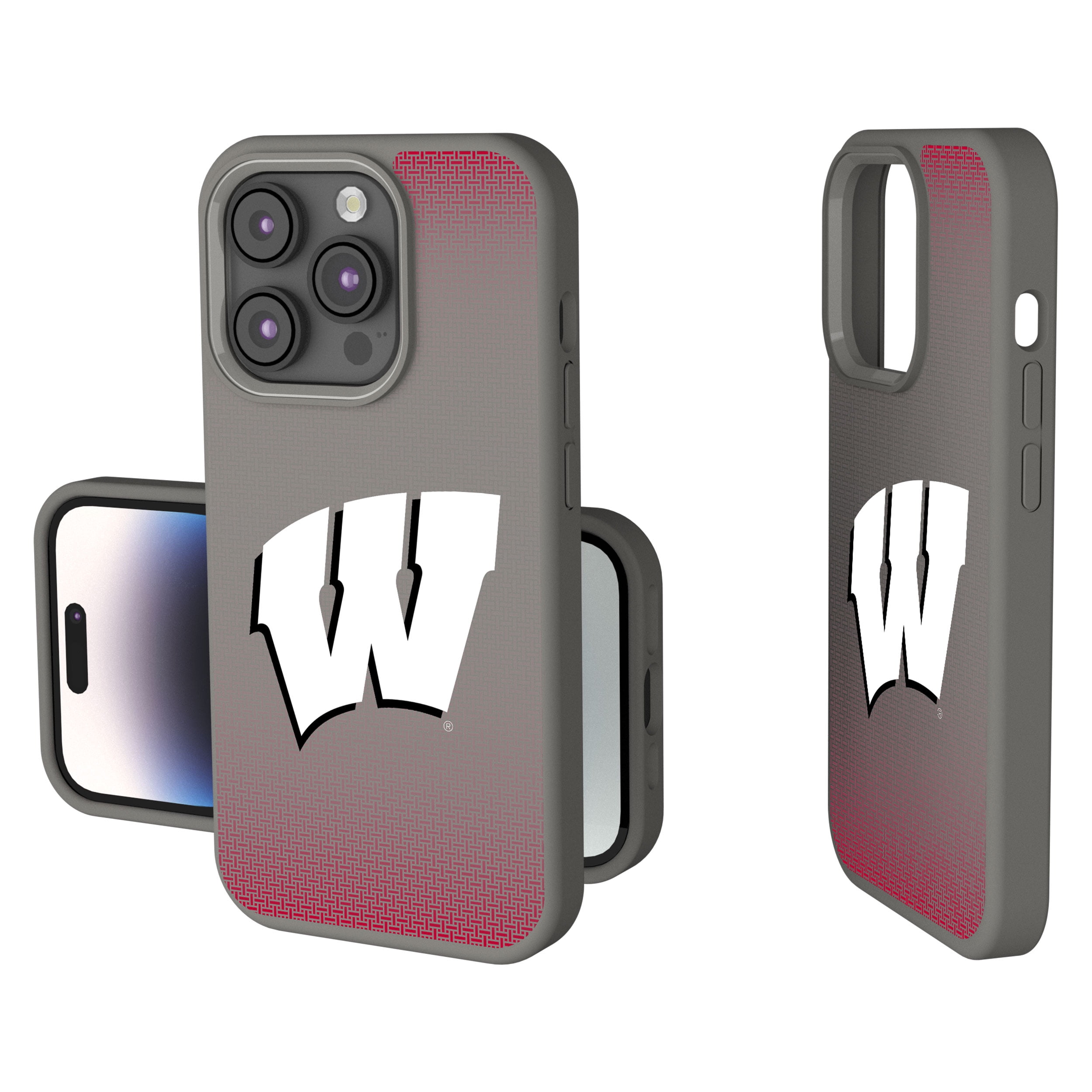 Wisconsin Badgers Linen Logo iPhone Soft Touch Case - Walmart.com