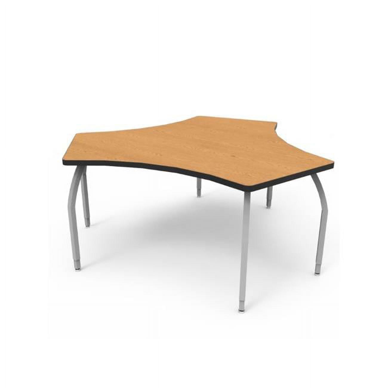 Wisconsin Bench ELO6802-EJASS-32-32 Elo Bridge Table, Bannister Oak ...