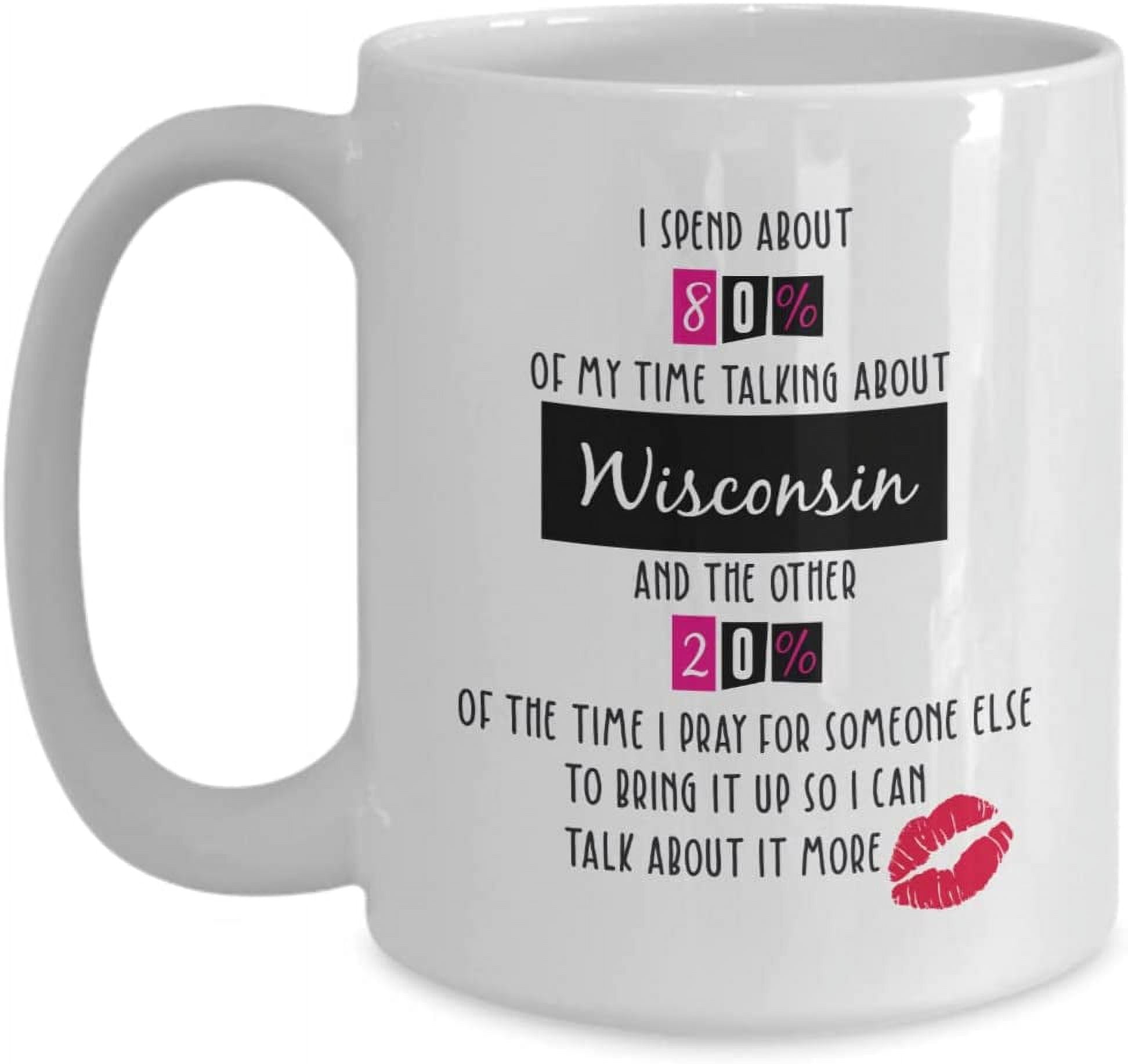 Wisconsin Coffee Mug, Wisconsin Gifts, Wisconsin Gift For Men And Woman ...