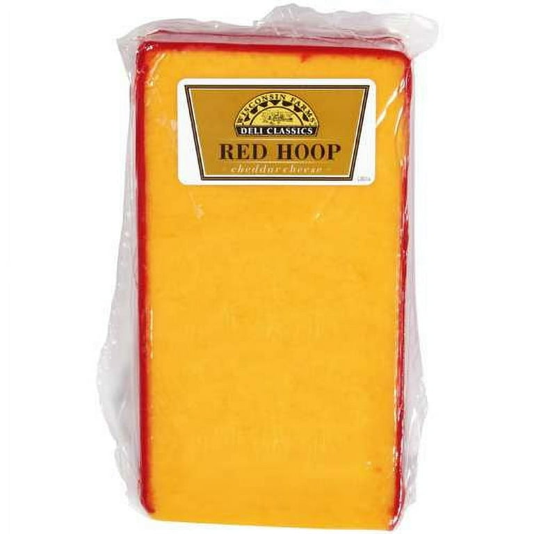 Wisconsin Farms, Deli Classics, Red Hoop Cheddar Cheese, 52% OFF