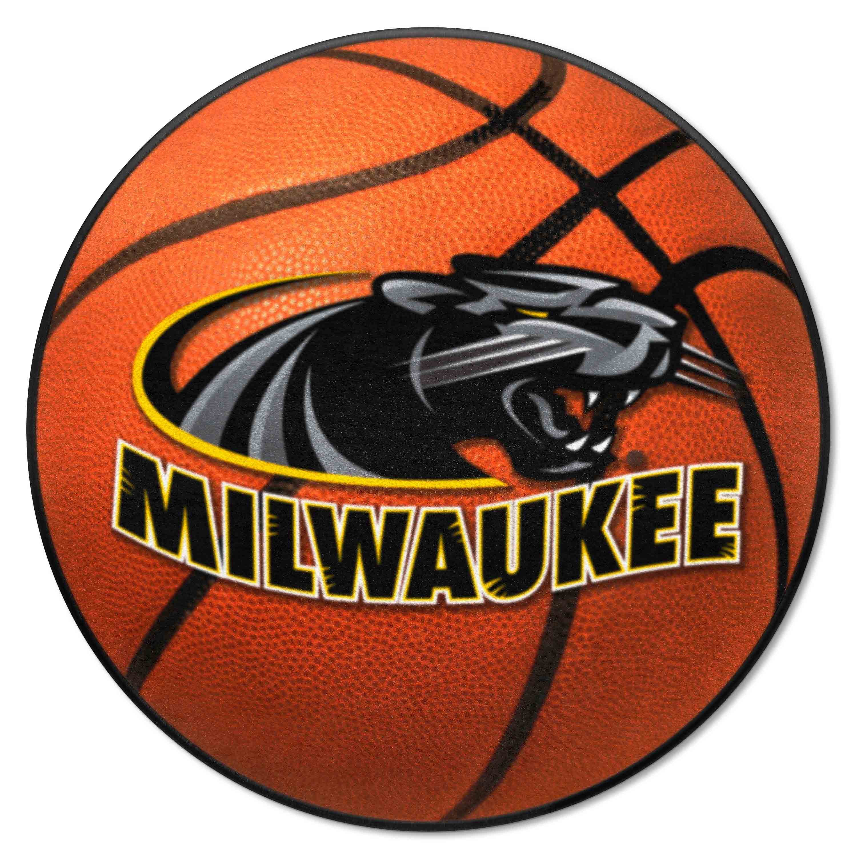 Wisconsin-Milwaukee Basketball Mat 27" diameter - Walmart.com