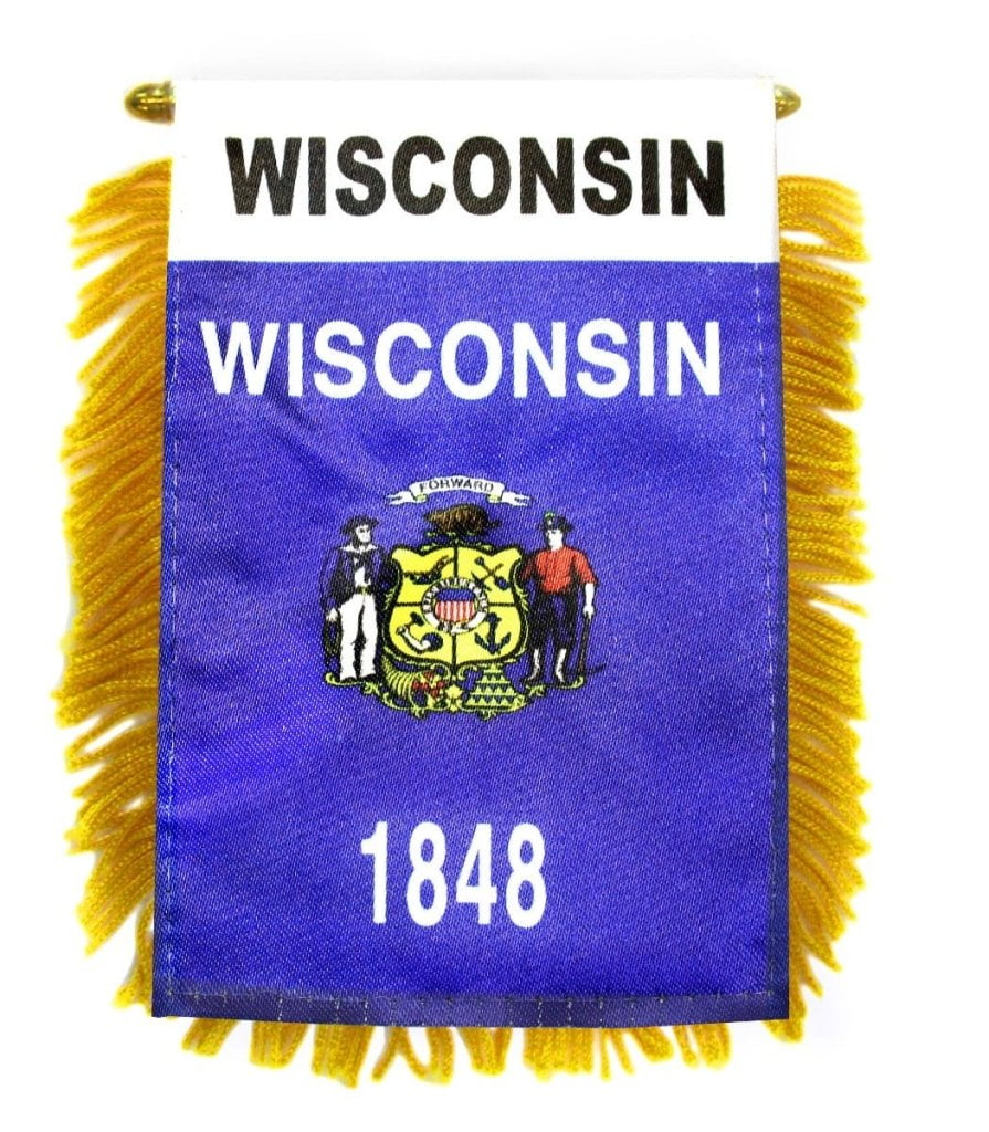 Wisconsin Mini Banner - Walmart.com