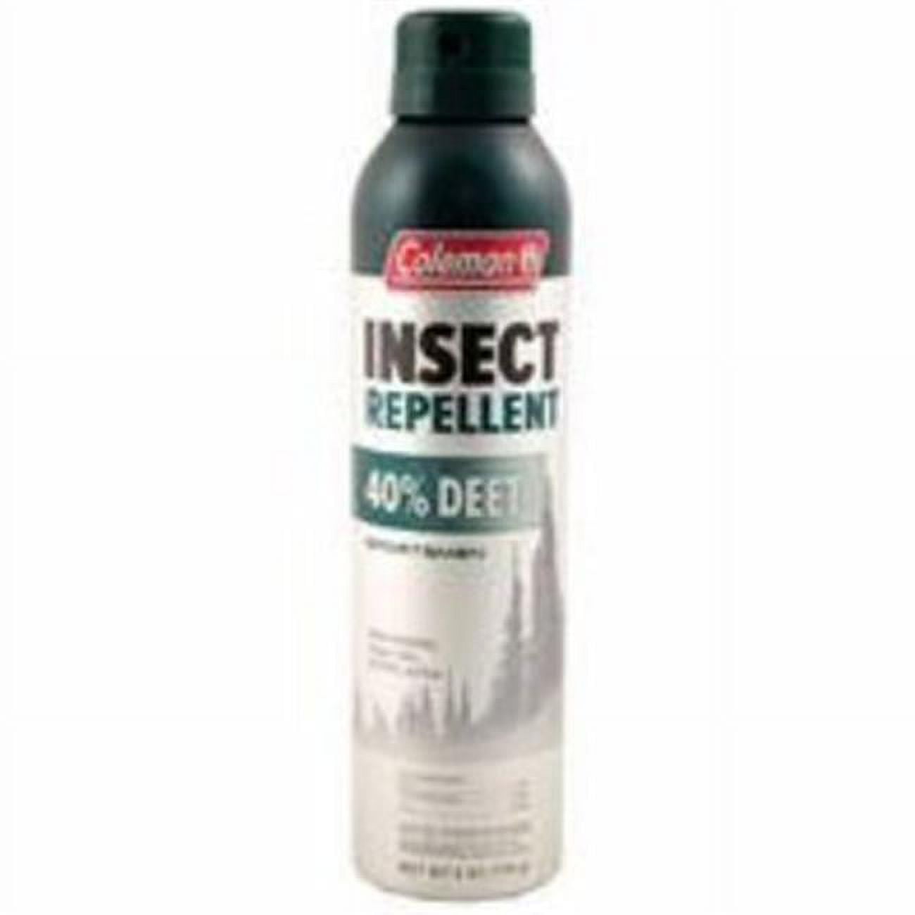Wisconsin Pharmacal Coleman 40 Percent Deet Insect Repellent Aerosol 6 ...