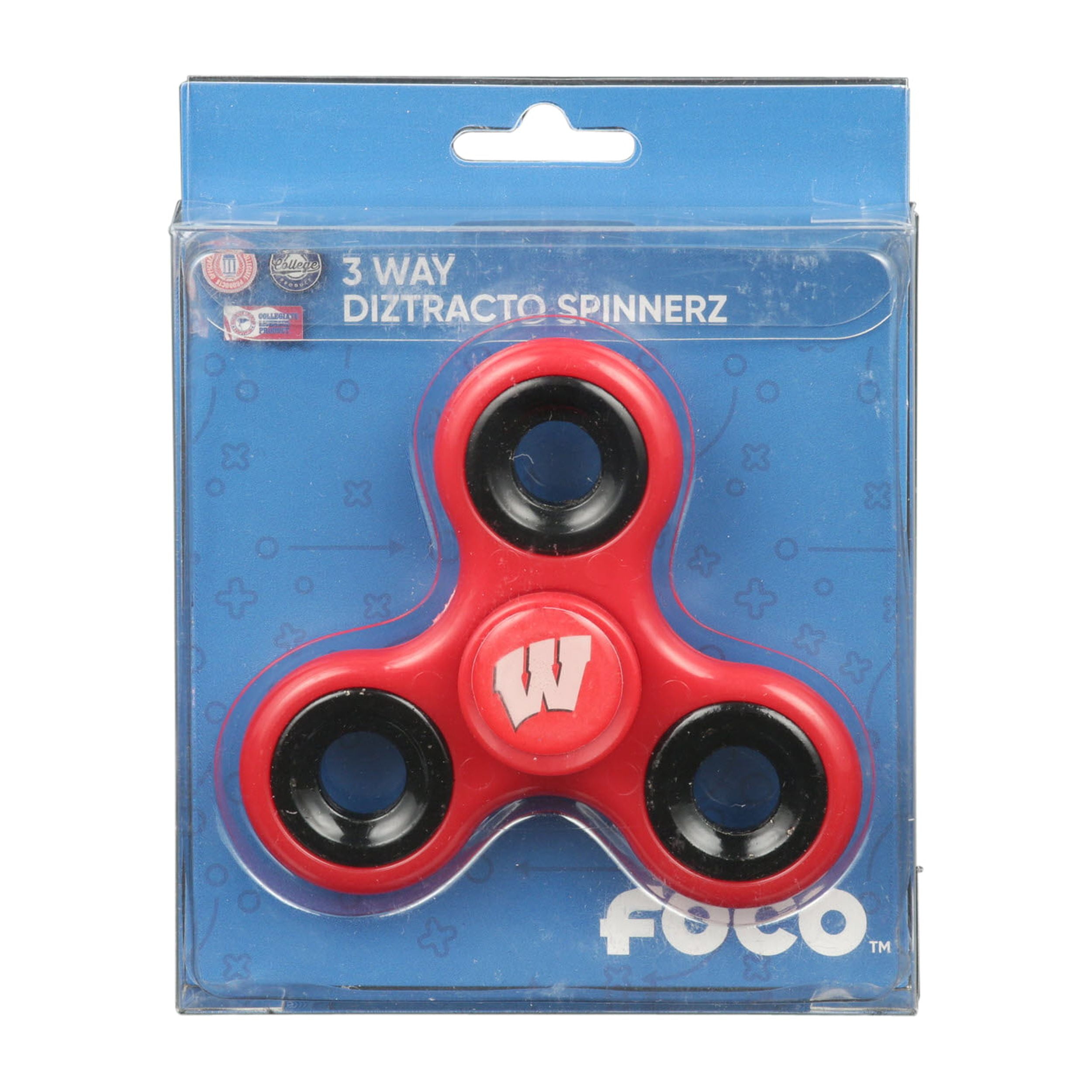 Wisconsin Three Way Team Spinner - Walmart.com