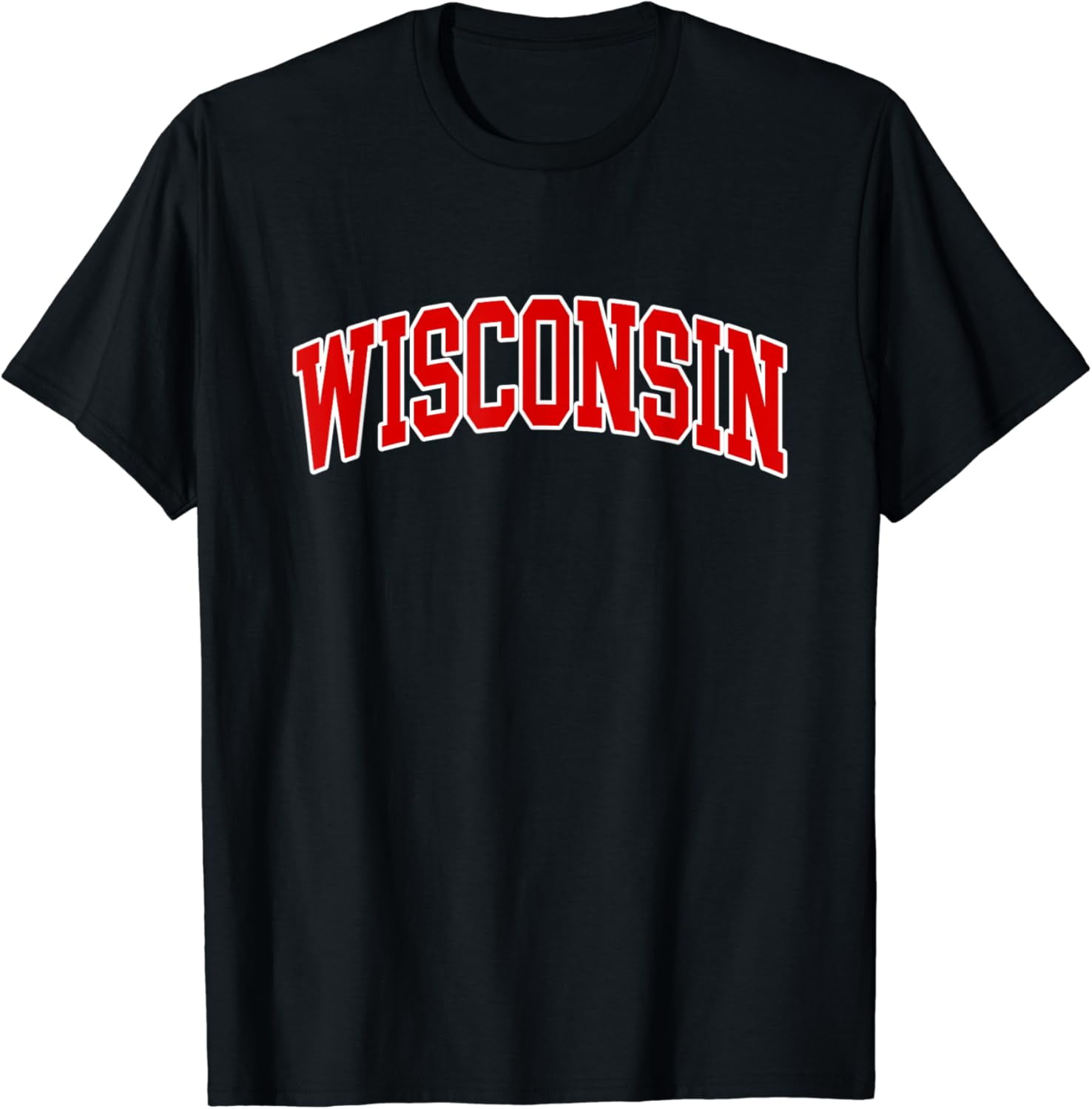 Wisconsin - Throwback Design - Classic T-Shirt - Walmart.com