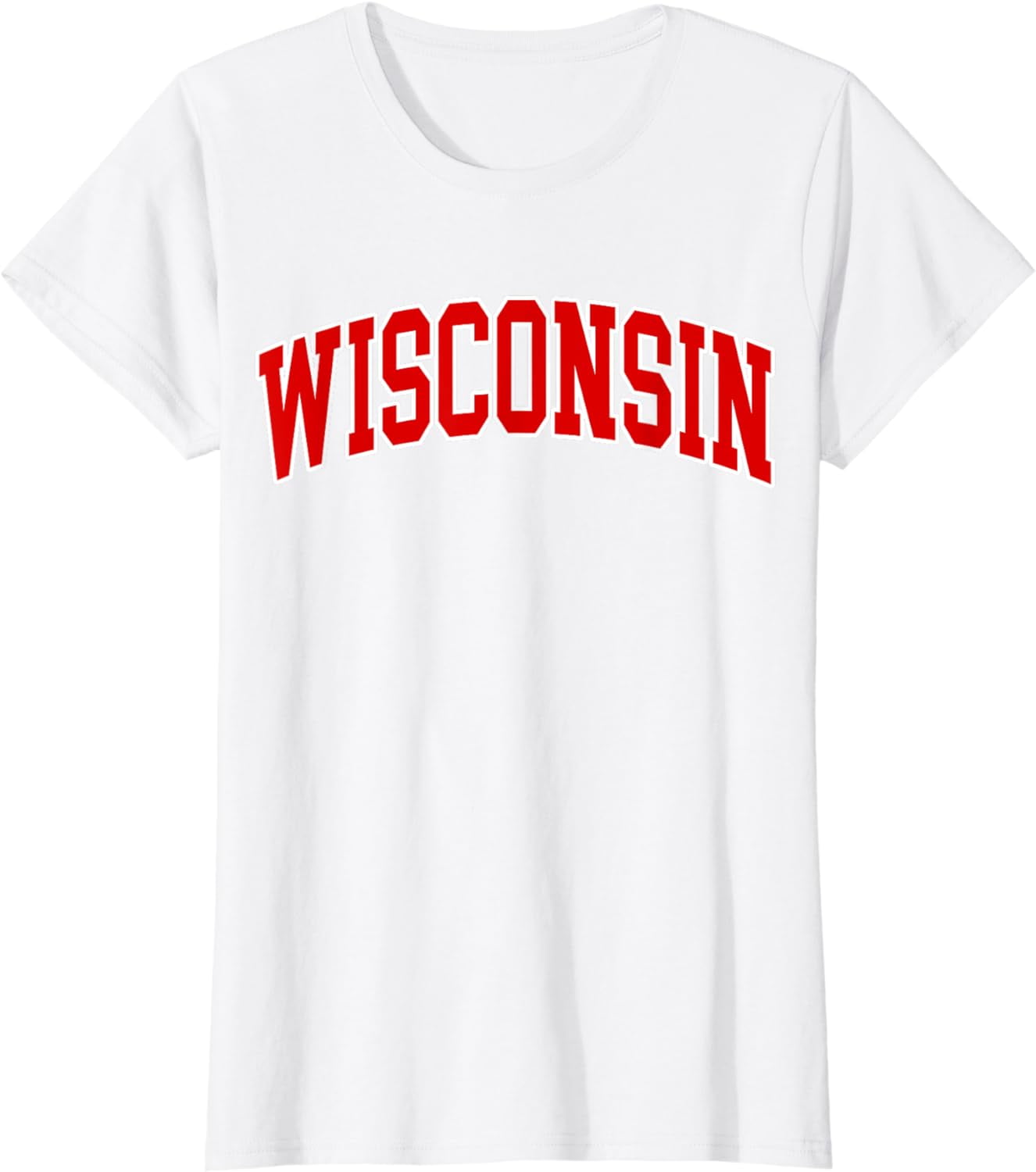 Wisconsin - Throwback Design - Classic T-Shirt - Walmart.com