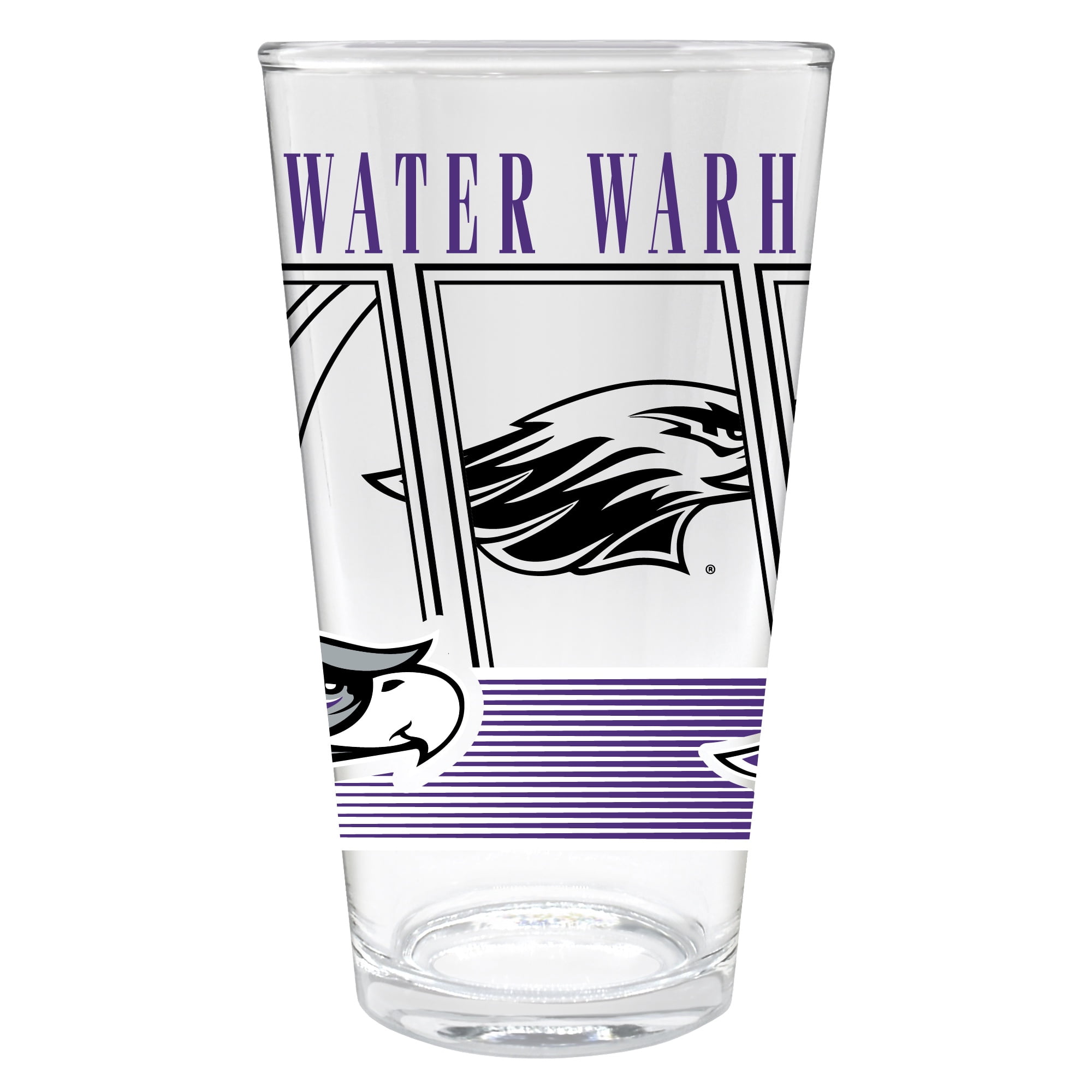 Wisconsin Whitewater 16 ounce team pint glass with College Traditions ...