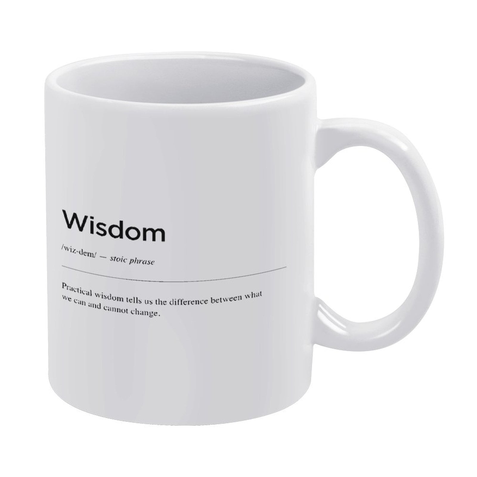 Wisdom Definition,Wisdom Print ,Stoic Reflection,Wisdom Mug,Funny ...