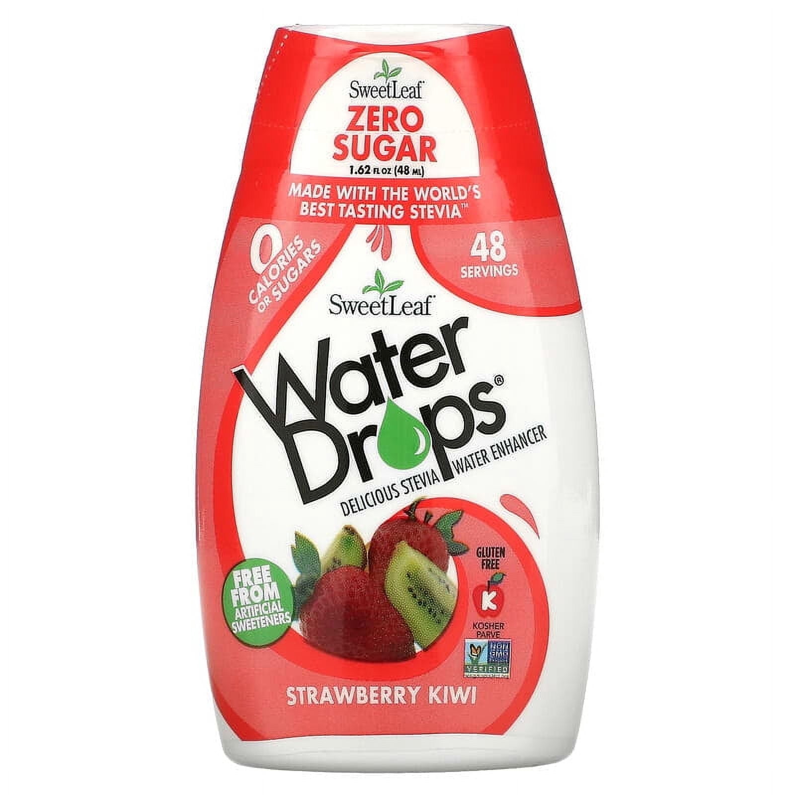 Wisdom Natural, SweetLeaf, Water Drops, Delicious Stevia Water Enhancer ...