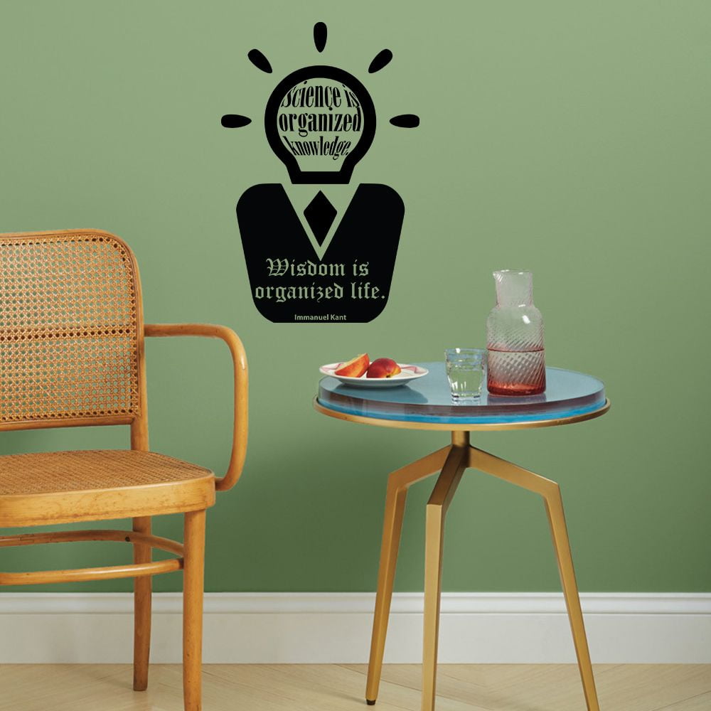 Wisdom is Organized - Immanuel Kant Quote Famous Life Motivation Quotes ...