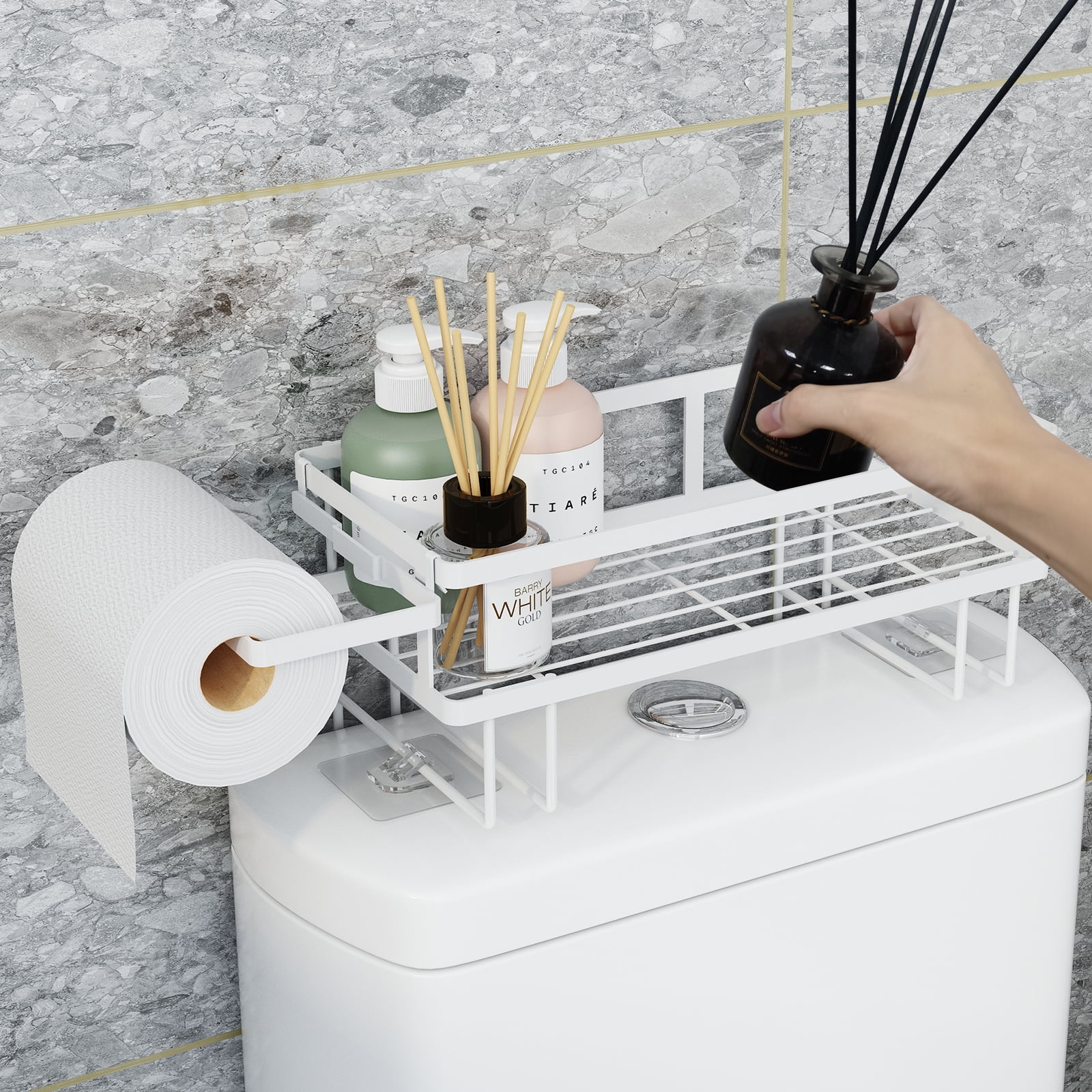 Wisdom Star Above Bathroom Toilet Storage Rack, Bathroom Storage ...