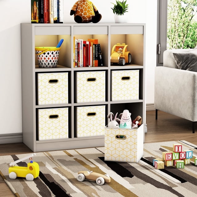 Wisdom Star Collapsible Storage Cubes Containers Boxes Set of 6 with ...