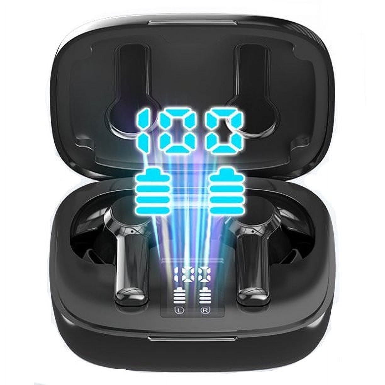 Wisdom Wireless Earbuds, Bluetooth 5.2 Headphones High-Fidelity Stereo ...