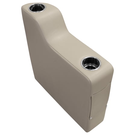 Wise 3010-804 Premier Series Pontoon Right Radius Arm Rest, Stone ...