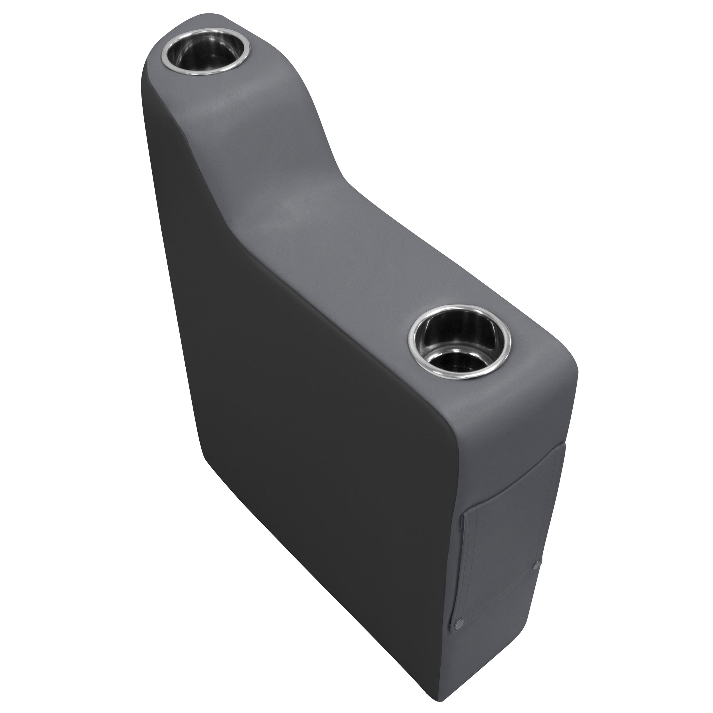 Wise 3010-1890 Premier Series Pontoon Right Radius Arm Rest, Slate ...