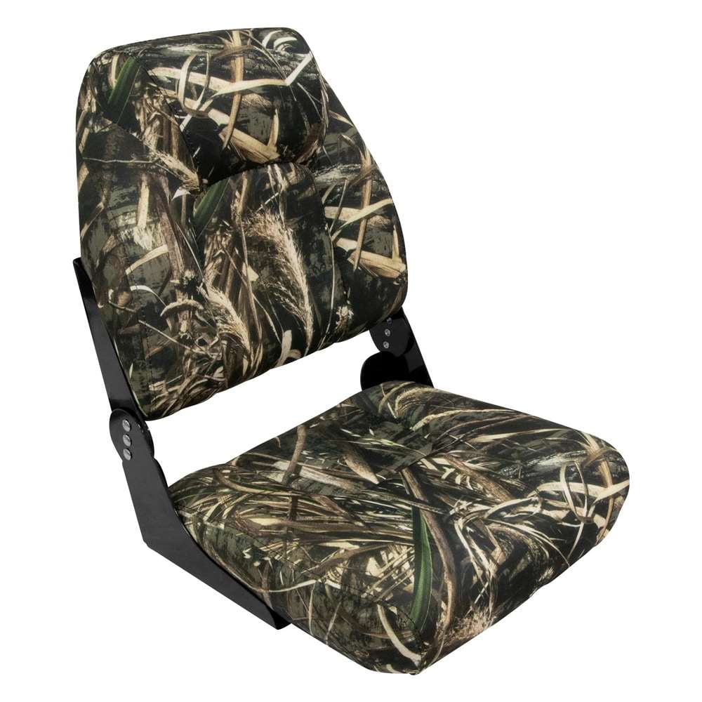 Wise 3058 Pro High Back Fishing Seat - Camo, Mossy Oak, Marine-Grade Frame, XTR Coated - Walmart.com