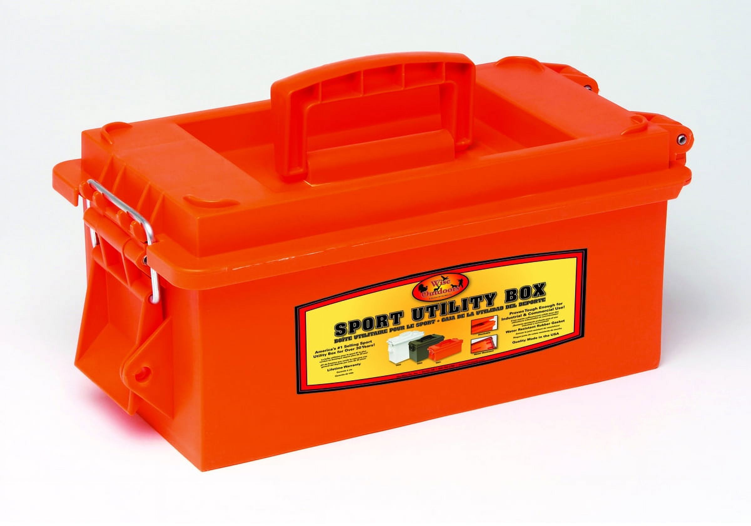 Wise 5601-15 Boaters Dry Box Small, Orange - Walmart.com