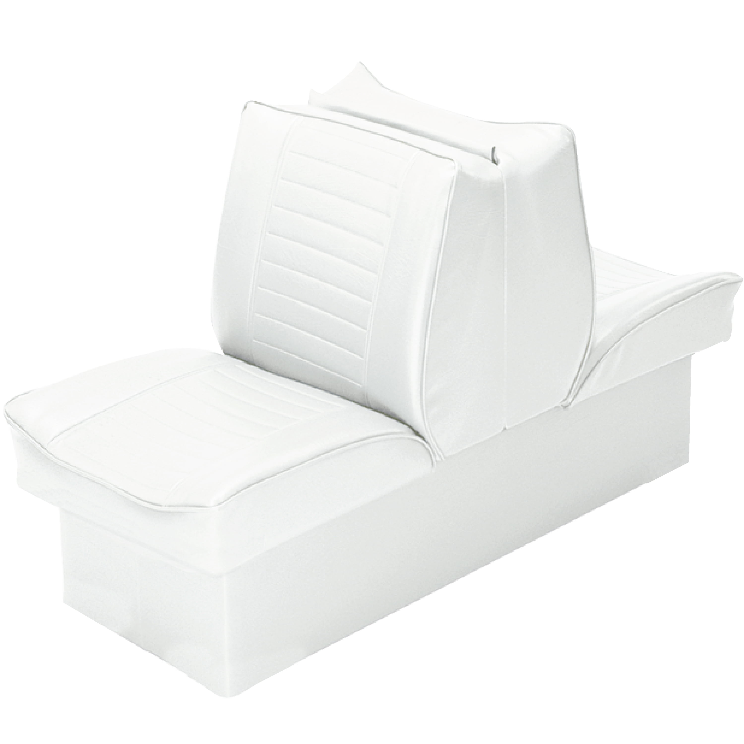 Wise 8WD521P-1-710 Deluxe Series Lounge Seat with 8" Height Base, White ...