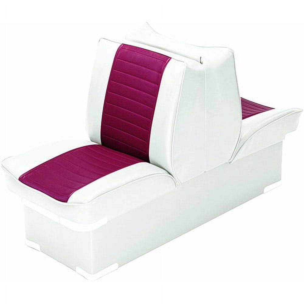 Wise 8WD521 Lounge Seat - 8 Height Base - White/Red - Walmart.com