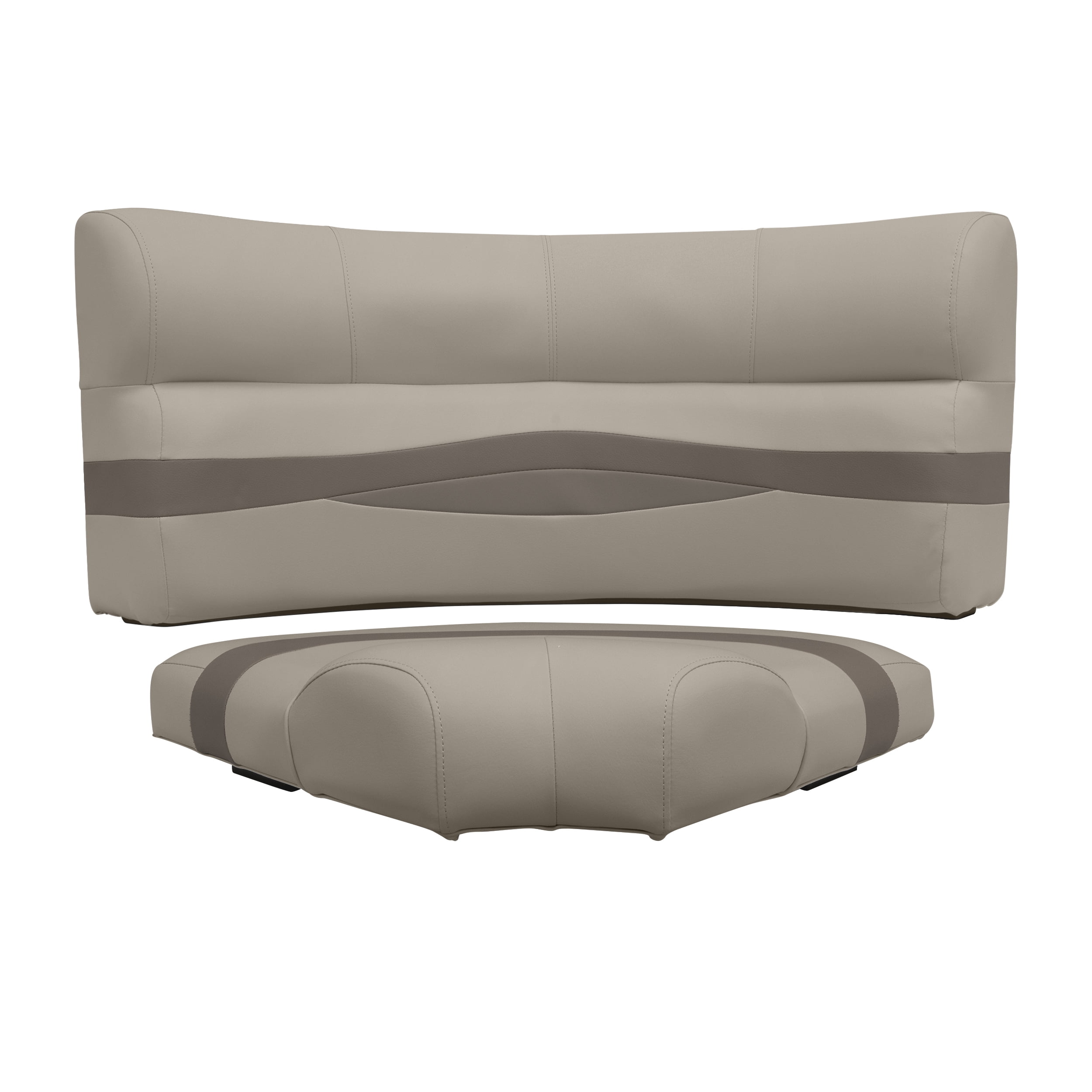 Wise Premier Series Pontoon 32 Bow Radius Corner Cushion Set - Walmart.com