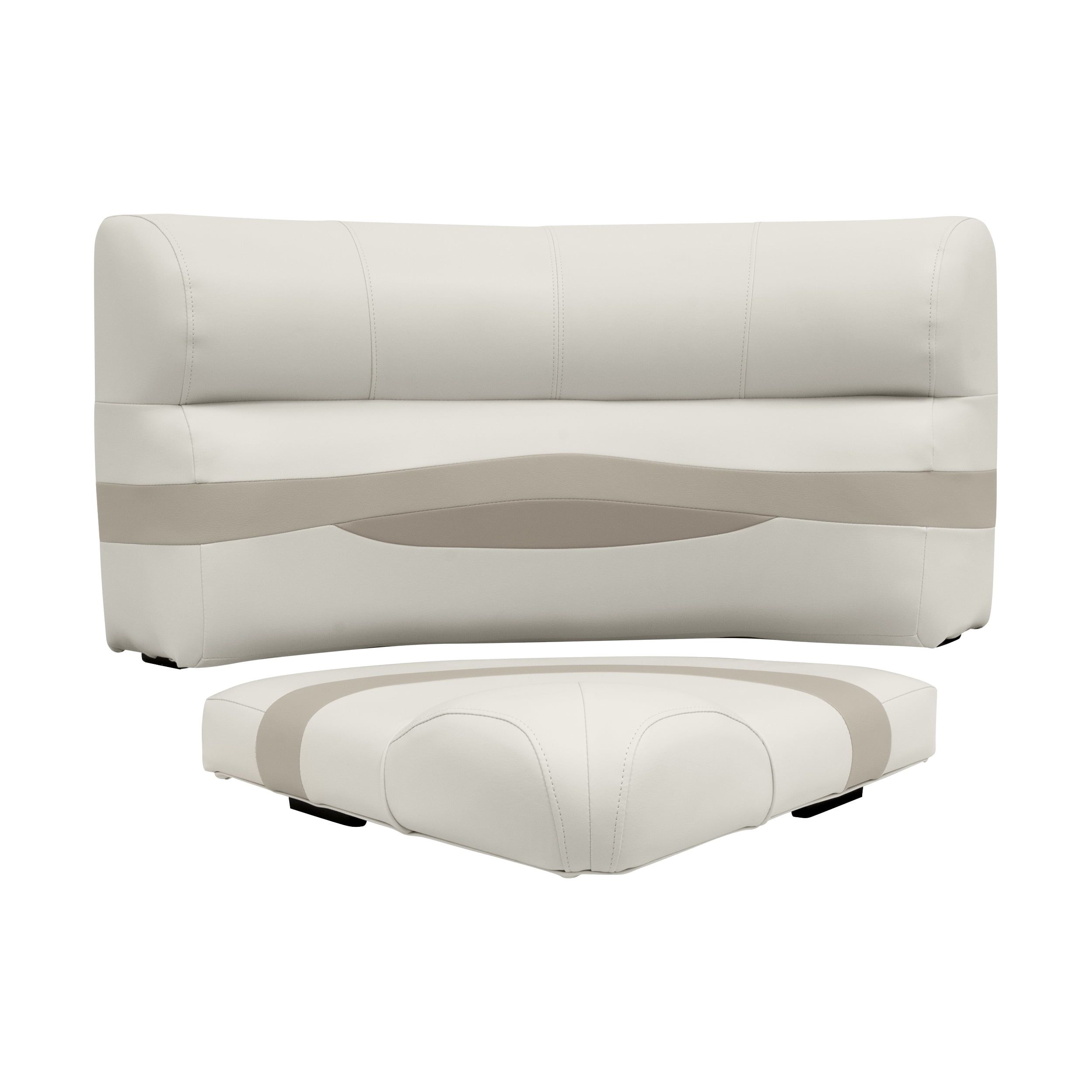 Wise Premier Series Pontoon Boat Seats Furniture, 28" Radius Corner ...