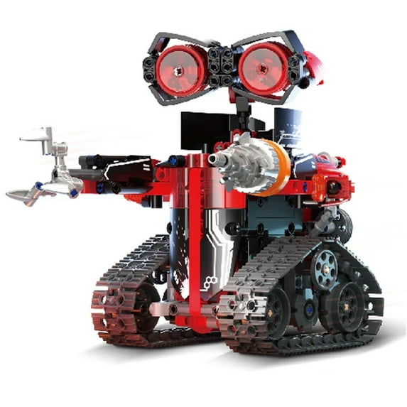 Wise Block E-Bot (4-in-1 Creators Kit) Building Set with RC Function ...