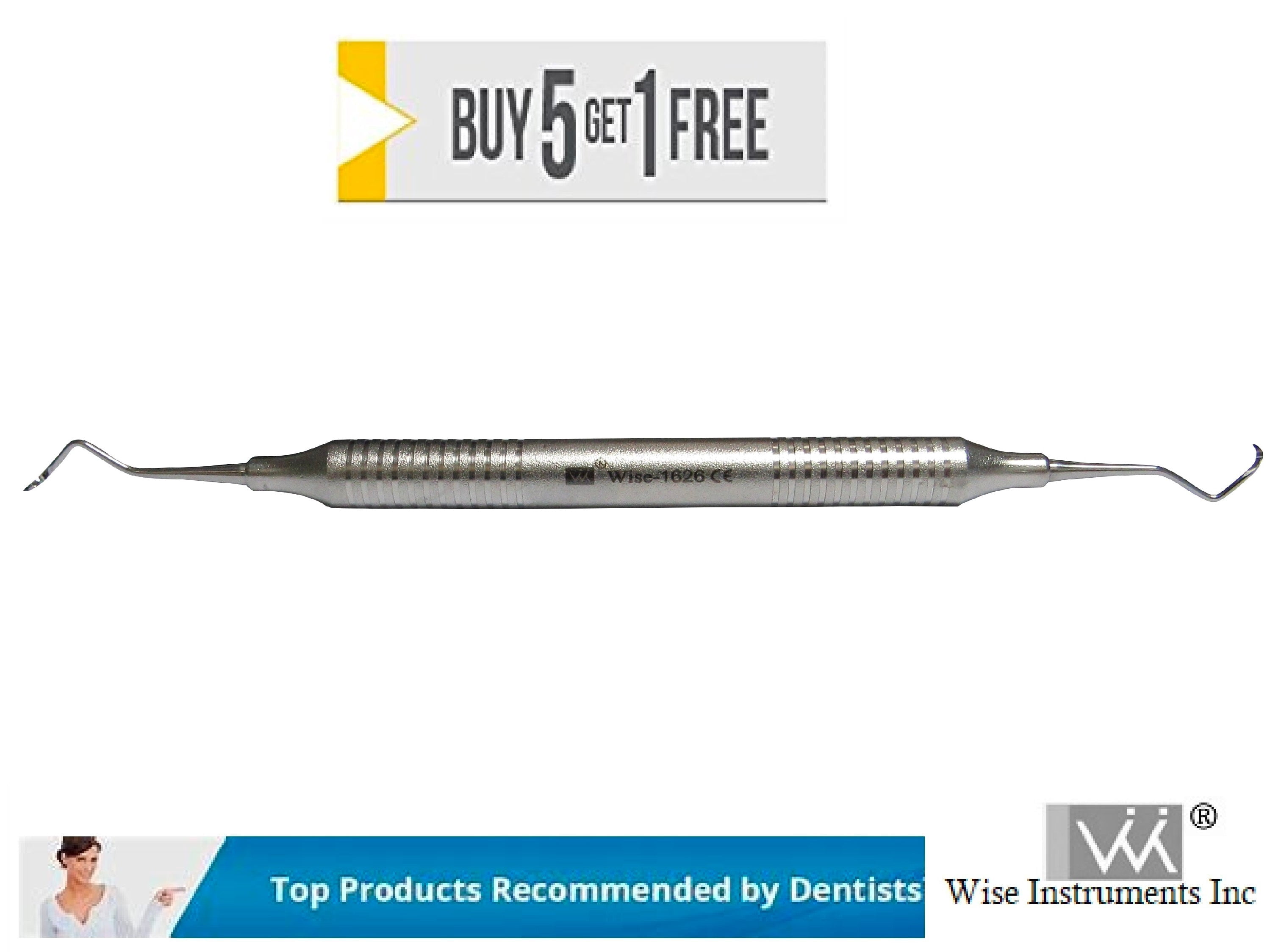 Wise Dental Scaler Posterior Sickle #204S (Sharp Edge retention ...