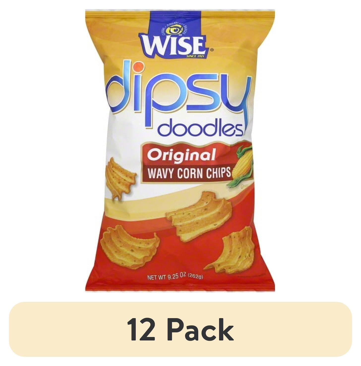 (12 pack) Wise Dipsy Doodles Wavy Original Corn Chips, 9.25 oz - Walmart.com
