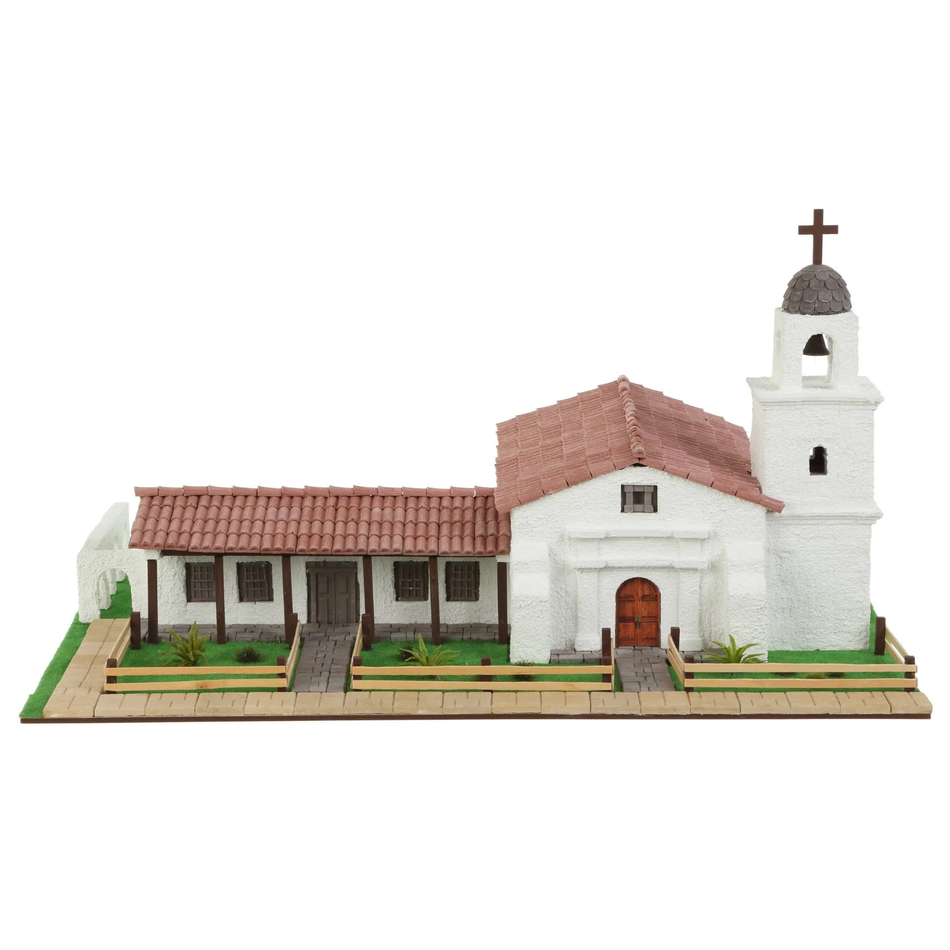Wise Elk Mini Bricks Constructor Set - Mission Santa Cruz - Walmart.com