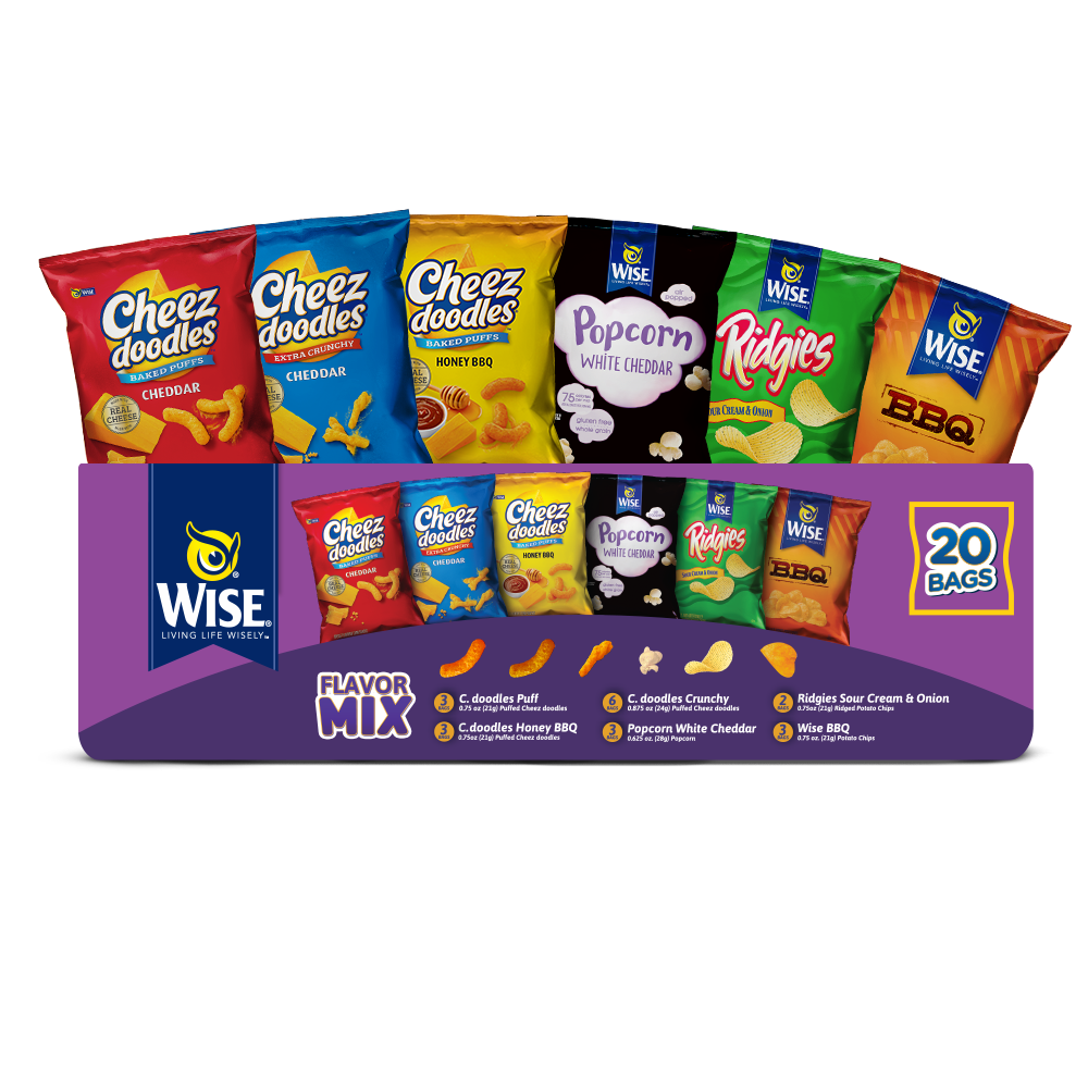 Wise Flavor Mix 20 Count - Walmart.com