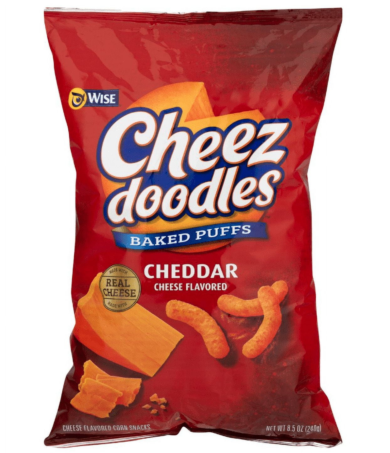 Wise Food Cheddar Cheese Doodles (4) - Walmart.com