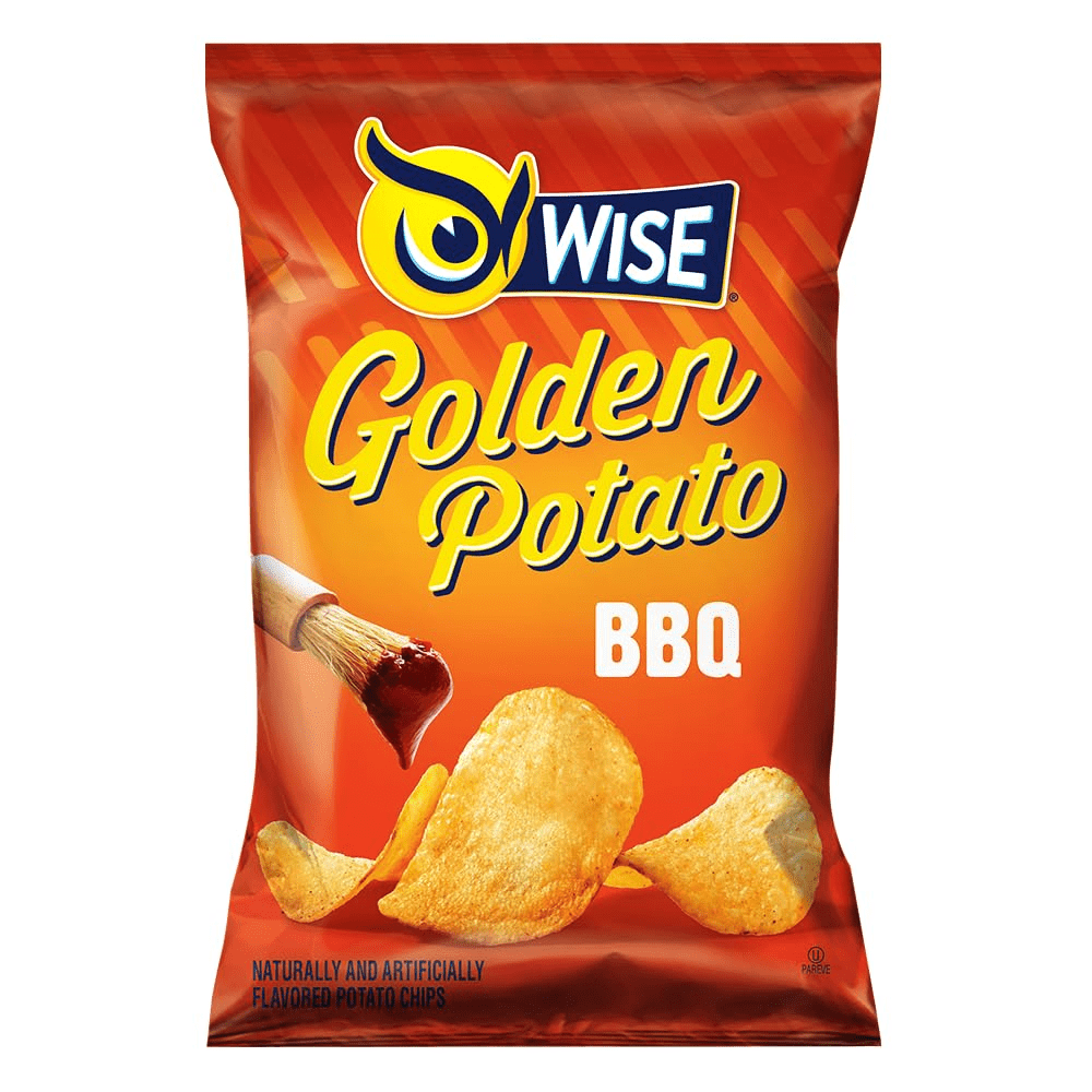 Wise Snacks BBQ Potato Chips, 4-Pack, 7.5 oz Bags - Walmart.com