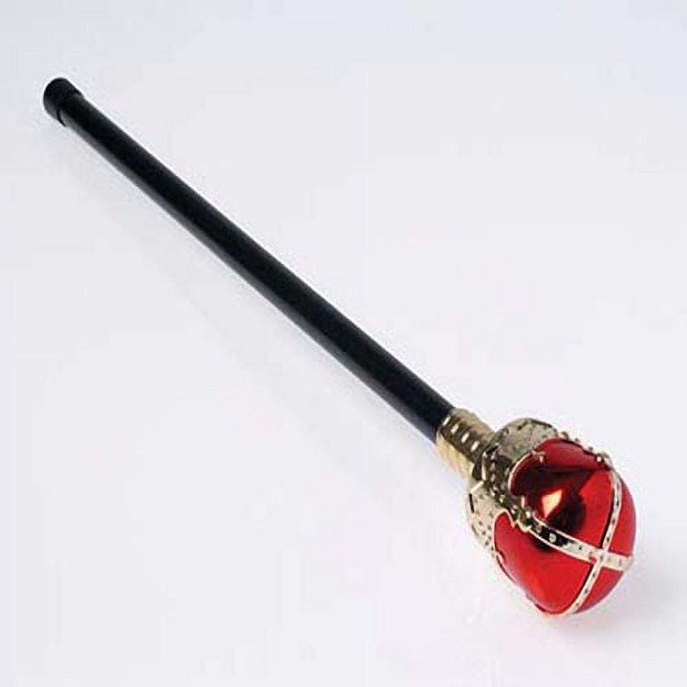 U. S. Toy Wise Men Royal King Queen Scepter Cane Costume Prop, Red Gold ...