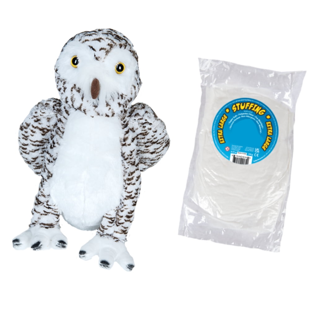 Wise The Owl Plush Toy Skin, DIY 16" Toy Kits with Hand Stuffing Fiber ...