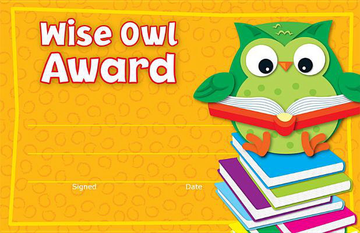 Wise Owl Recognition Awards - Walmart.com