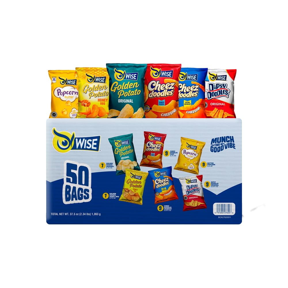 Wise Snacks. Grab & Snack 50 Variety Packs - Walmart.com