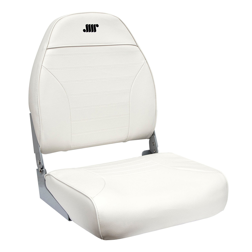 Wise Standard High-Back Fishing Seat - White | Bundle of 2 Each ...
