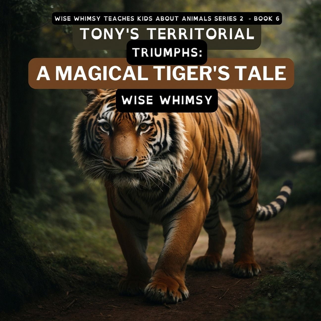 Wise Whimsy Teaches Kids about Animals Series 2: Tony's Territorial Triumphs: A Magical Tiger's ...