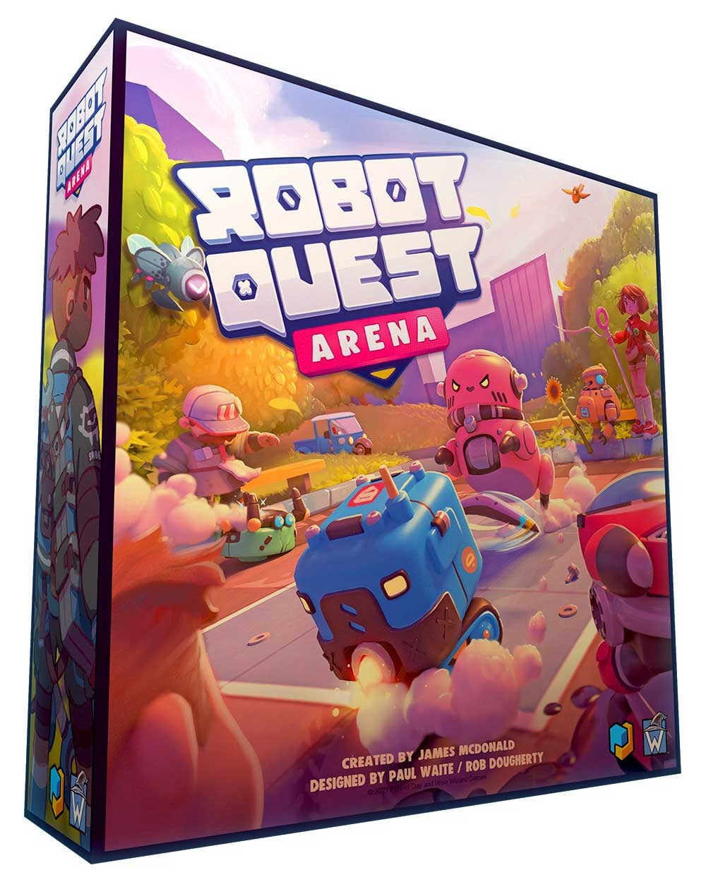 Wise Wizard Games Robot Quest Arena Board Game - Walmart.com