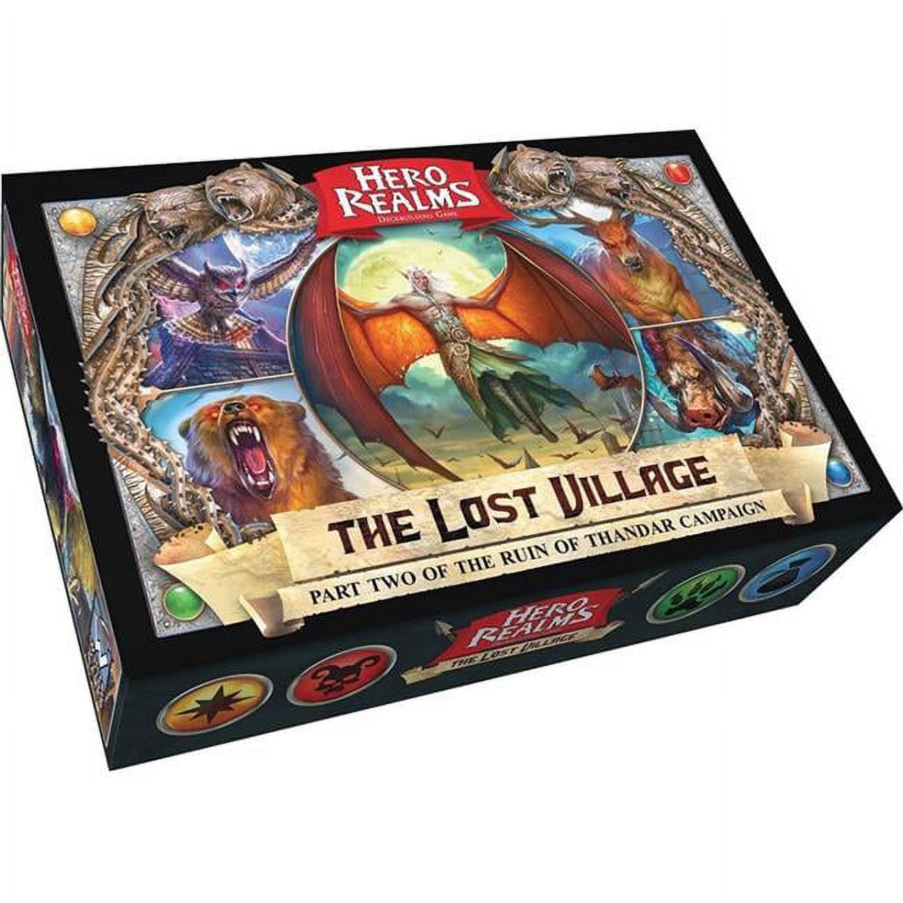 Wise Wizard Games WWG518D Hero Realms The Lost Village Display Card ...